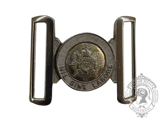 ROYAL CANADIAN ARMY SERVICE CORPS INTERLOCKING BUCKLE