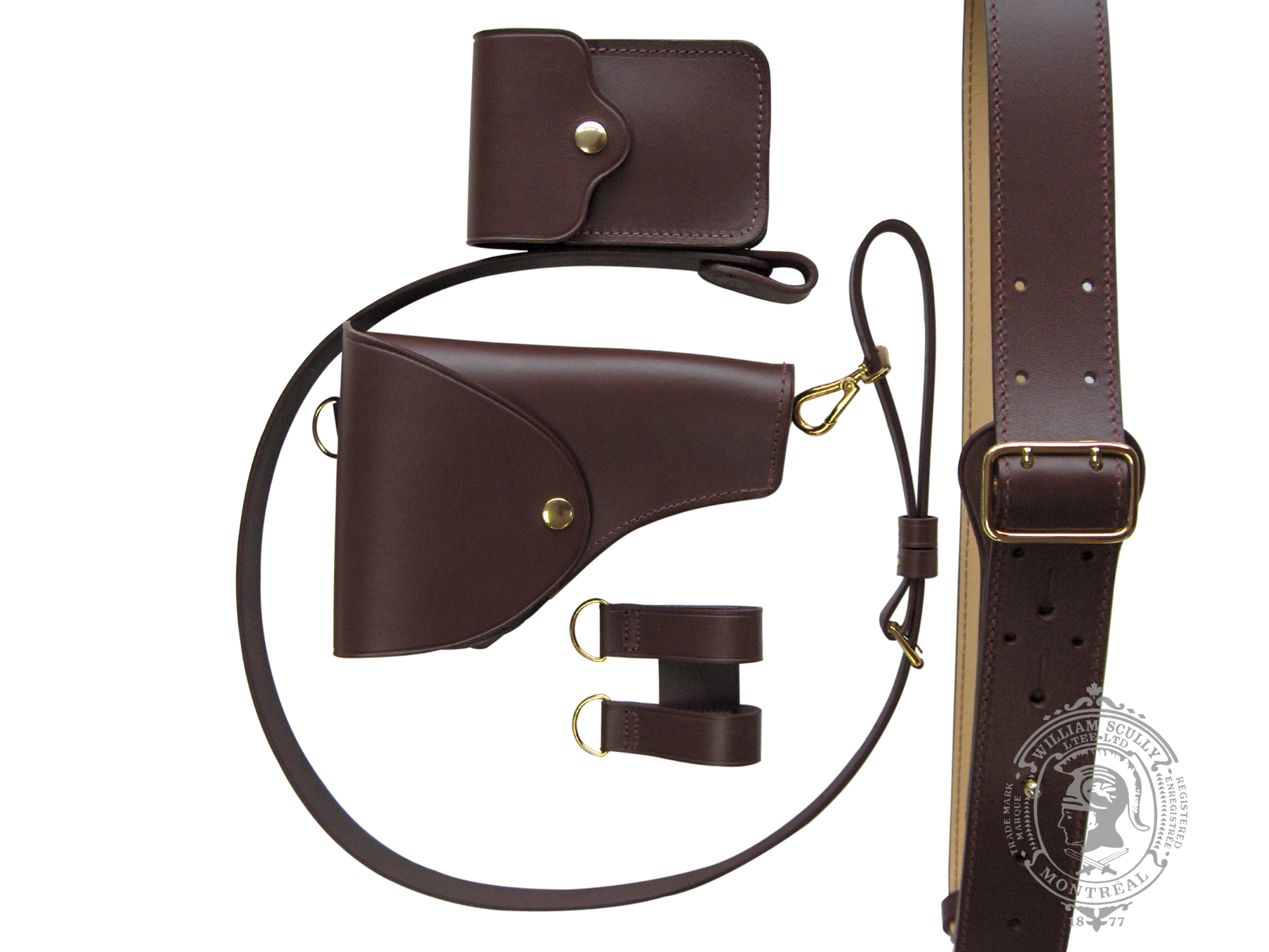 Sam Browne Belt - Complete Kit