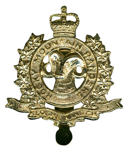 Rocky Mountain Rangers Cap Badge