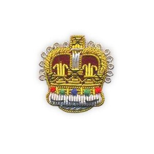 Rank Crowns | Metal Crowns | Crown Rank Insignia | William Scully Ltd.