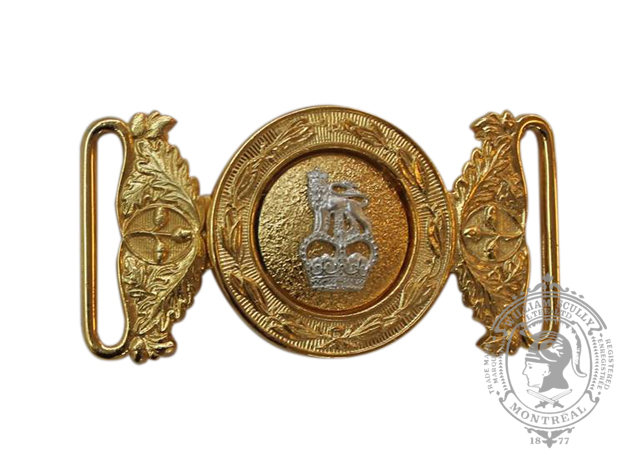 CANADIAN NURSING SISTERS INTERLOCKING BUCKLE