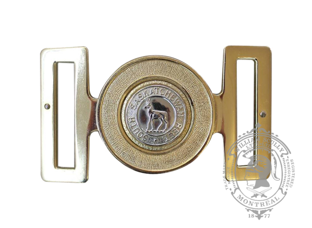 THE SOUTH SASKATCHEWAN REGIMENT INTERLOCKING BUCKLE