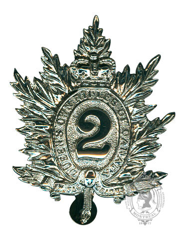 Queen's Own Rifles Badge | Regimental Cap Badges | Military Badges ...